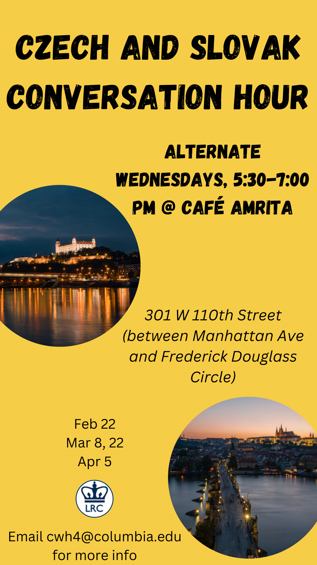 Czech and Slovak Conversation Hour | Columbia LRC