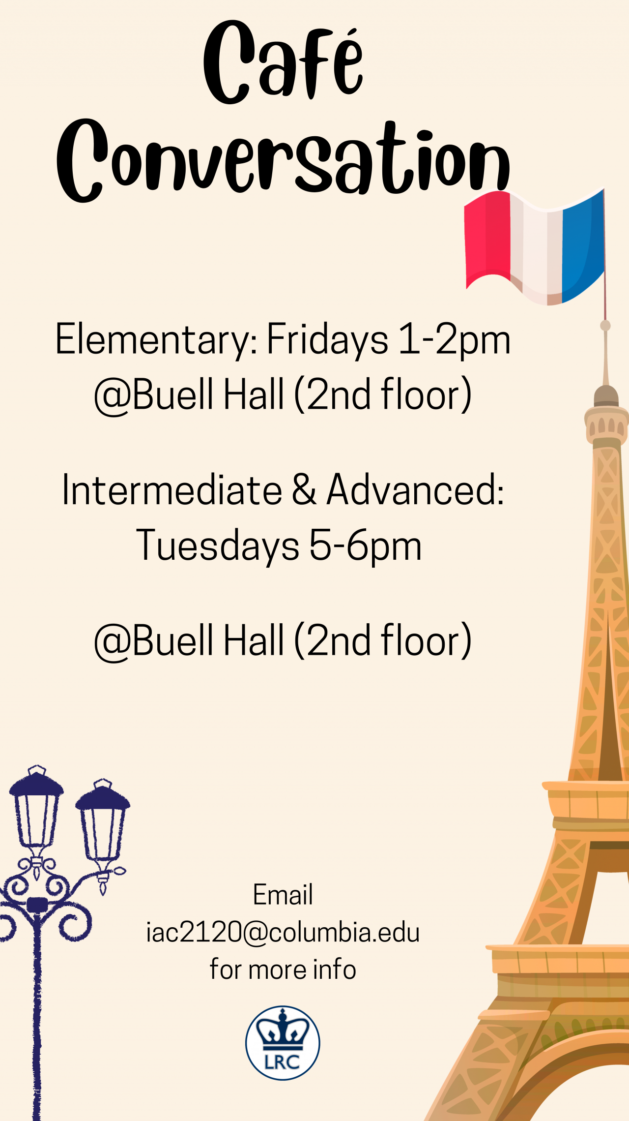 Café and Conversation | Columbia LRC