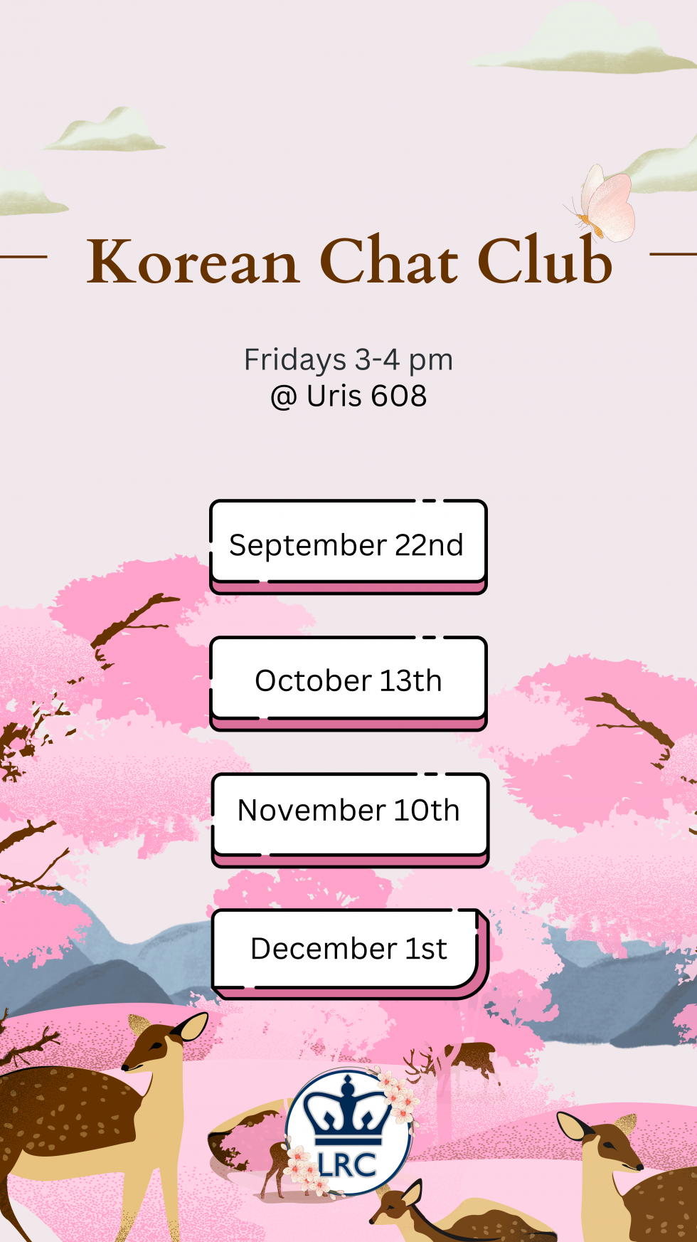 Korean Chat Club | Columbia LRC