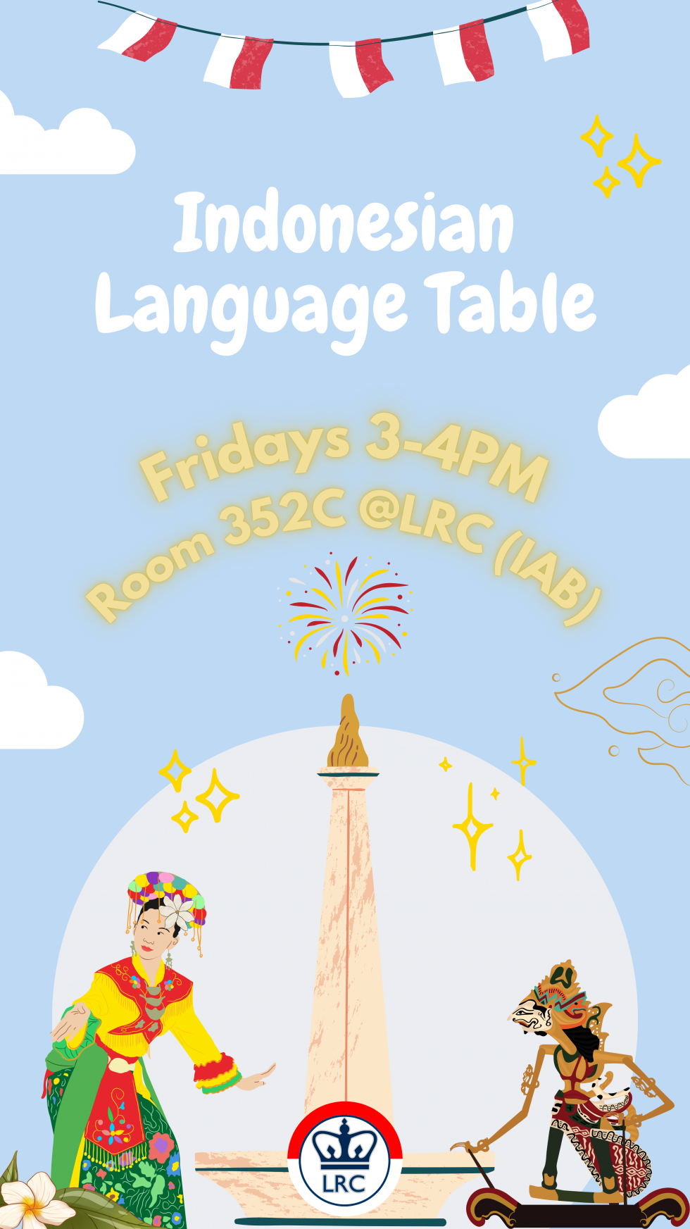 Indonesian Language Table Spring 2024 | Columbia LRC